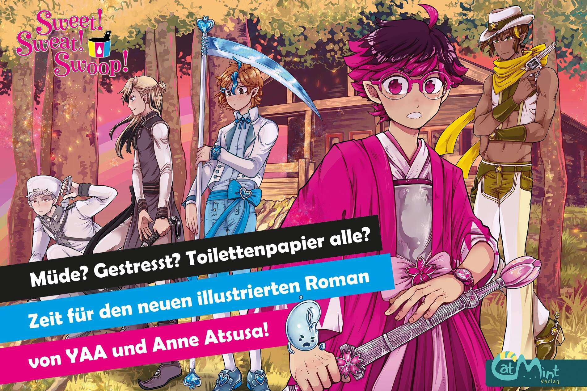 Crowdfunding für Sweet! Sweat! Swoop! Band 2 gestartet