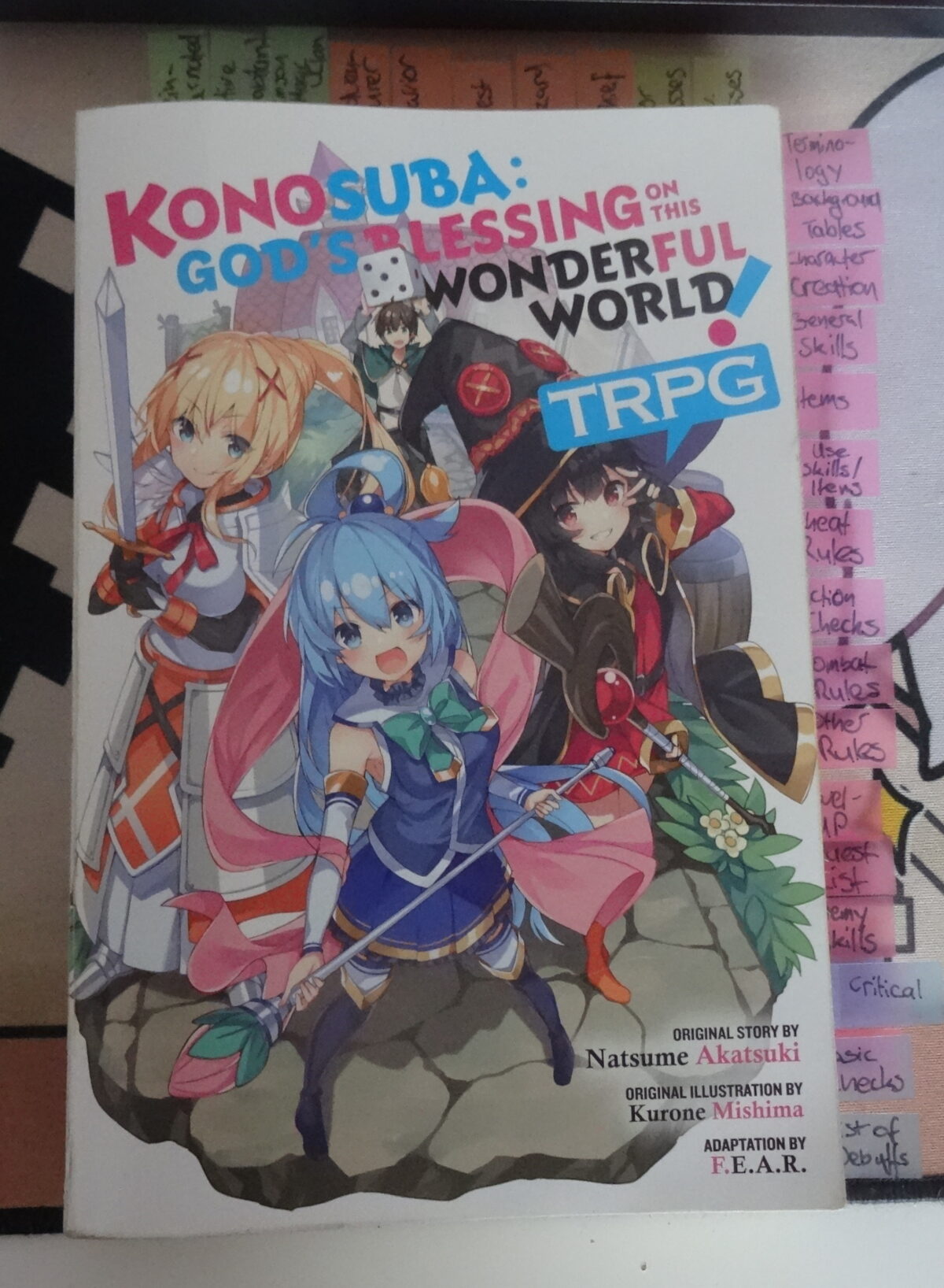 Konosuba TRPG: Overview und Review